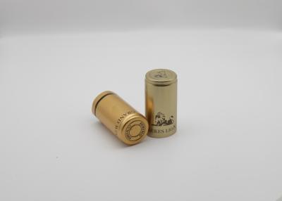 중국 25*43mm 30*60mm Whisky Wine Bottle Tamper Proof Aluminium Closures Caps 판매용