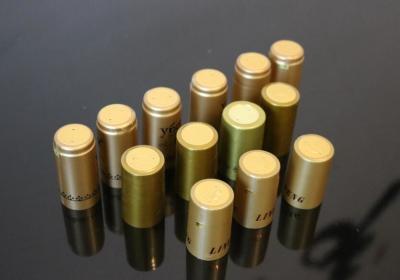 China Custom Aluminum Plastic Heat Shrink Capsules Water Proof With Tear Tabs for sale