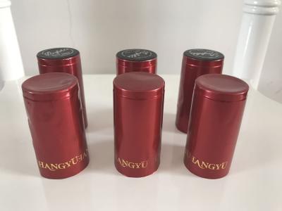 Cina Le capsule della stagnola della bottiglia del vino rosso impermeabilizzano la rotocalcografia delle capsule della stagnola di Champagne in vendita