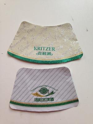 Cina Oro caldo/argento della birra del creatore su ordinazione resistente UV dell'etichetta che timbra laminazione di lucentezza in vendita