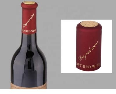 China Eco Friendly Custom PVC Shrink Capsules For Wine Bottle Gravure Printing for sale