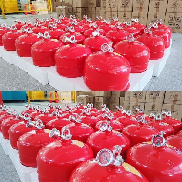 Quality FM200 Automatic Fire Extinguisher 68°C Temperature Sensing For Control Room for sale