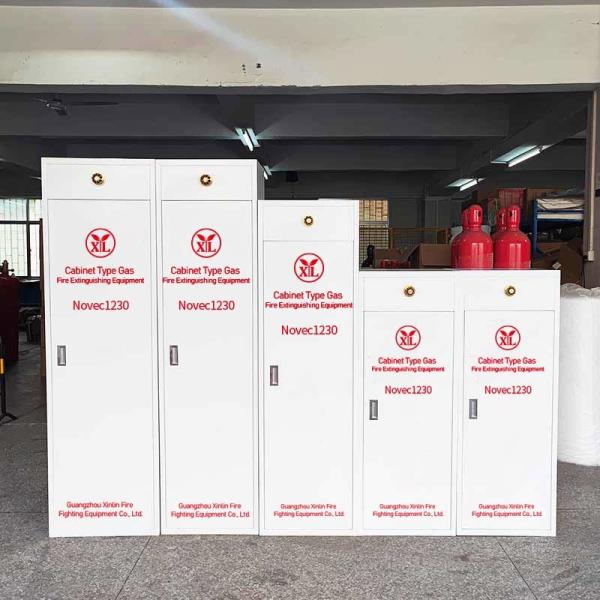 Quality 150L NOVEC 1230 Fire Extinguisher For Modern Computer Rooms Fast Eco Friendly for sale