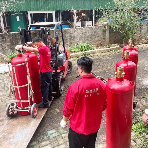 Quality 180L NOVEC 1230 Fire Suppression System For Oil Depot Fire Protection for sale