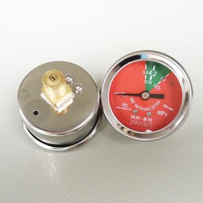 Cina OEM ODM Accessori per estintori di fuoco FM200 Gas Fire Pressure Gauge For Archives Room in vendita