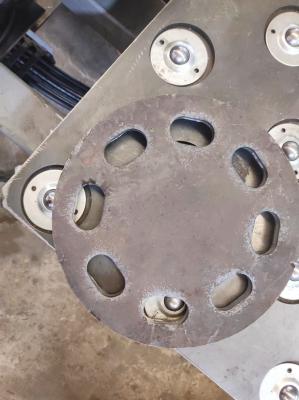 China CJ161 CNC Punching Flange Machine With Rotary Die &Can Punch Slot Hole for sale