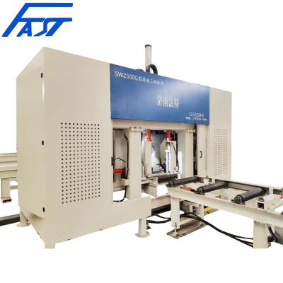 China Jinan FAST High-Speed CNC H Beams Drilling Machine Used For Steel Constructure fabrication for sale