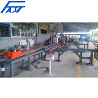 China CNC Hydraulic Angle Iron Punching Processing Machine In Steel Construction for sale