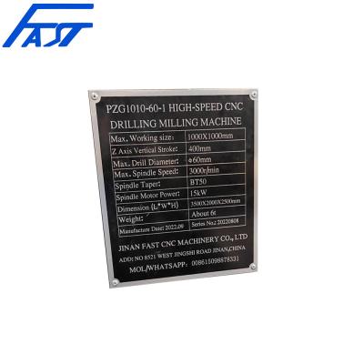 China Cheap New 1010 3 Axis Cnc Milling Machine Drill Press Price Cnc Gantry Drilling Milling Machine for sale