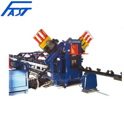 China Jinan FAST CNC Angle Drilling Line CNC High Speed Angle Steel Drilling Marking Machines for sale