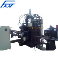 China Single And Double Blade CNC Punching Marking Shearing Angles Line for sale