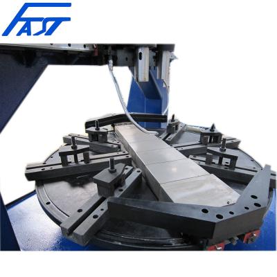 China Jinan FAST FLZ1200 Specialized CNC Circular Flange Drilling Machine Flange Rotary Working Table, Auto Clamping, New Tech for sale