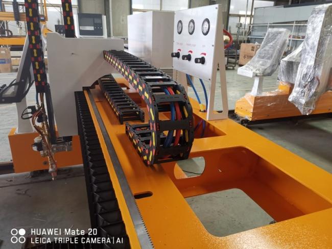 Gantry CNC Fine plasma Oxyfuel Oxy flame straight strips cutting machine for H beam welding production line