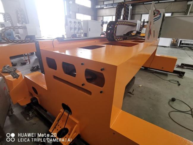 Gantry CNC Fine plasma Oxyfuel Oxy flame straight strips cutting machine for H beam welding production line
