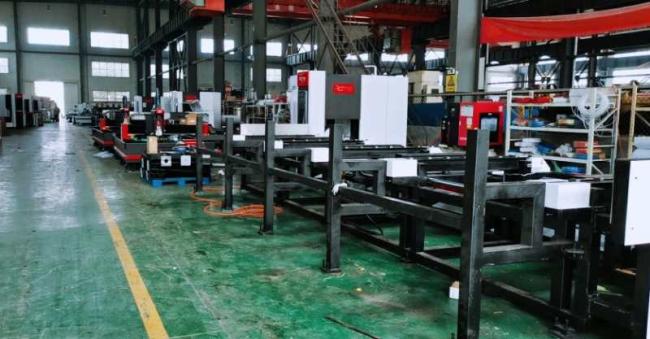 Gantry CNC Fine plasma Oxyfuel Oxy flame straight strips cutting machine for H beam welding production line