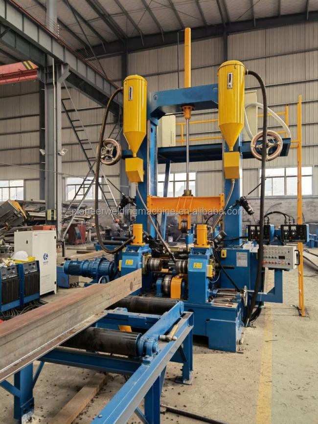 3 in 1 Assembly, Straightening, Welding Combined H Beam Welding Machine