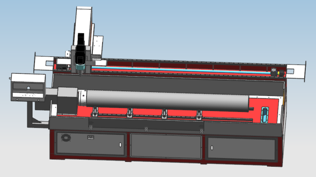 High Speed Pipe CNC Hole Drilling Machine
