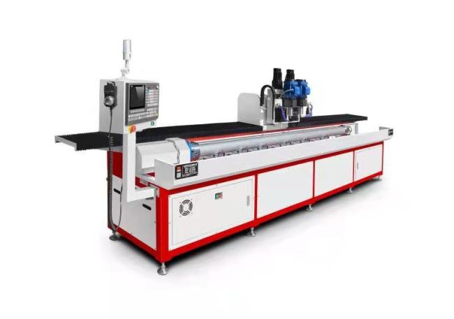 High Speed Hot Melt CNC Pipe Drilling Machine With Tapping Milling