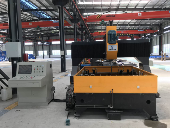 new cnc gantry type heavy duty plate steel sheet drilling hole machine