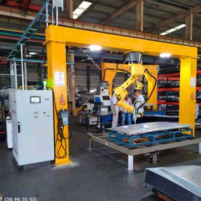China 7 Axis Laser Welding Robot Automatic Fiber Laser Robotic Cutting Welding System en venta