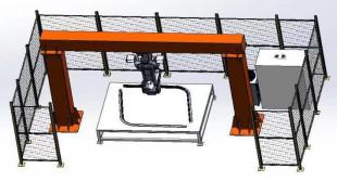 Cina Metal Seam Laser Welding Equipment Robot High Effciency For Stainless Steel Welding in vendita