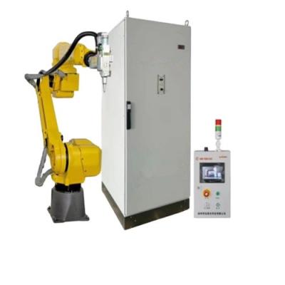 China High Effciency Laser Welding Robot Machine Yellow Blue For Metal Box en venta