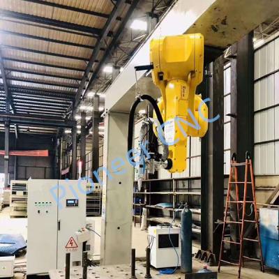 China Steel Seam Laser Welding Robot Yellow Blue High Effciency For Machinery Repair Shops en venta