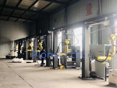 China 6 Axis Laser Welding Robot 1440mm Reachable Radius Laser Welding Machine 2000w zu verkaufen