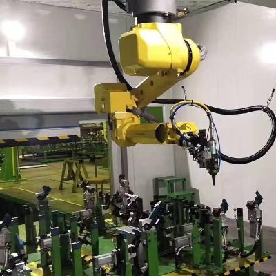 China 6 Axis Laser Welding Robot 1440mm Reachable Radius Laser Welding Machine 2000w zu verkaufen