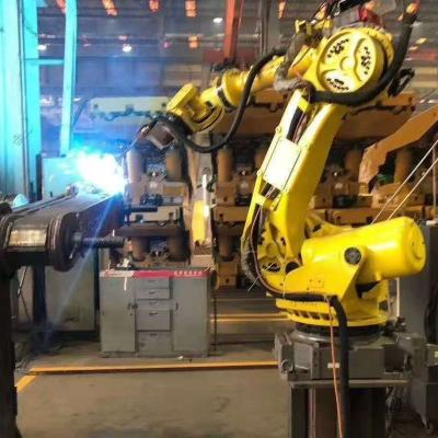 China High Productivity Robotic Welding System With 6 Axis Industrial Robot Arm Te koop