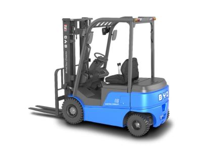 Cina Prodotto in Cina, il carrello elevatore elettrico puro a quattro pivot di BYD pesa da 2,0 a 2,5 tonnellate per Single Drive in vendita