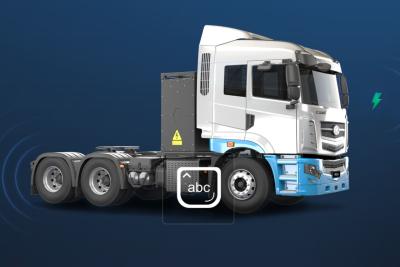Cina China Geely, versione composita M7, Yiwei 282Kwh centralina, trattore elettrico puro 6x4 per il trasporto di acciaierie in vendita