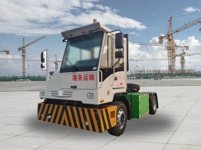China Geely Wharf Offset 4x2 zuiver elektrische tractor 282 kWh elektriciteit Te koop