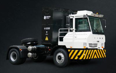 China Geely Wharf Offset 4x2 zuiver elektrische tractor 282 kWh elektriciteit Te koop