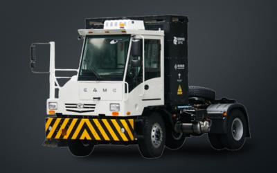 China Geely Wharf Offset 4x2 zuiver elektrische tractor 282 kWh elektriciteit Te koop