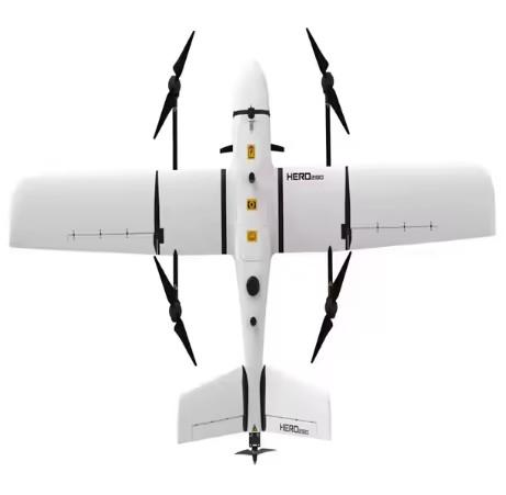 Quality EPO Aluminum Plastic Film PVC Long Range VTOL Fixed Wing UAV for sale