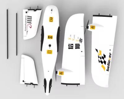 China Fixed Wing Drone Surveying Twin Engine DIY Unmanned Aerial Vehicle Gyro UAV Drone EPO for sale