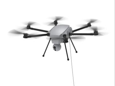 Cina Fully Automated Highly Portable Tethered Industrial UAV Drone Hexacopter System in vendita