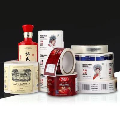 Cina Le etichette degli autoadesivi di Matt Lamination Vinyl Wine Bottle impermeabilizzano la stampa privata in vendita
