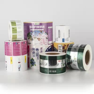 China Kundenspezifisches kosmetisches PS-Versions-Drucken des Glas-Aufkleber-Behälter-gestrichenen Papiers zu verkaufen