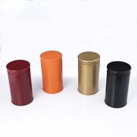 China Tea Cake Tin Packaging Container Can With Lid Ultra Thin Boxes Square for sale
