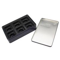 China Storage Small Flat Metal Tin Boxes Round Metal Moon Nuts Cookie Cake for sale