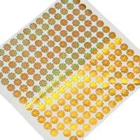 China Customized PET Hologram Label Sticker Various Shape And Design Available for sale