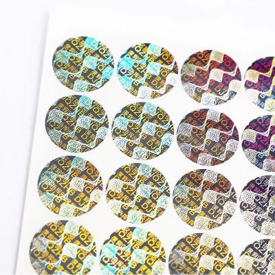 China Het Hologram het Vinylsticker van zelfklevend Etiketpvc Anti Vervalsen Te koop