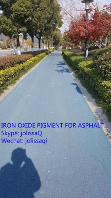 China IRON OXIDE BLUE   for Asphalt （BLUE  powder color for asphalt  ） for sale