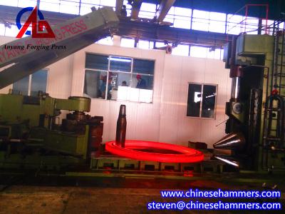 China radial/axial ring rolling mill,full automatic ring rolling machine,ring forging,flange for sale
