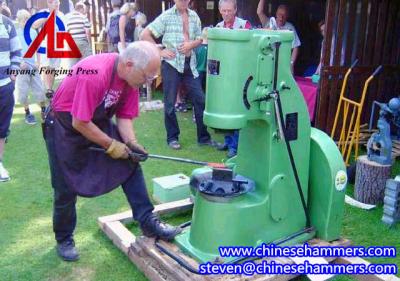 China C41-75kg Air Blacksmith Forging Hammer For all forging works for sale