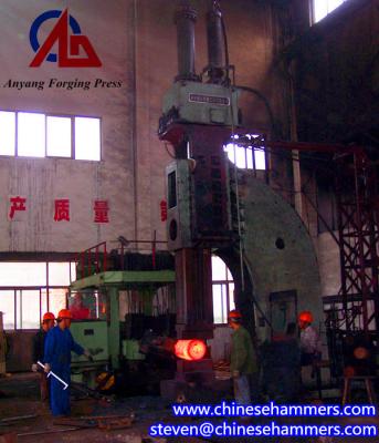 China electric hydrualic forging hammer,single arm hydraulic free forging hammer,forging shaft for sale
