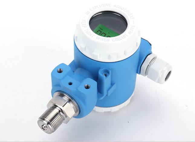 OEM LCD Digital Pressure Transmitter Explosion Proof Water Oil Air 1