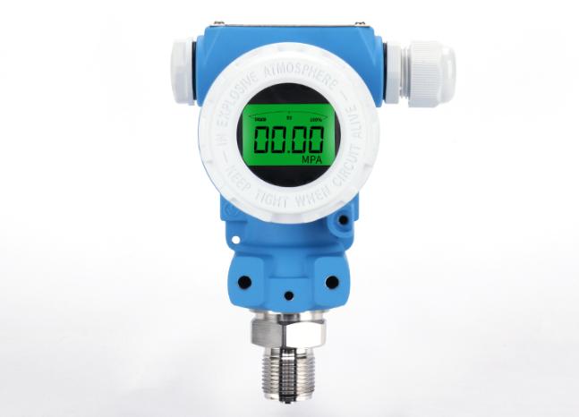 OEM LCD Digital Pressure Transmitter Explosion Proof Water Oil Air 3
